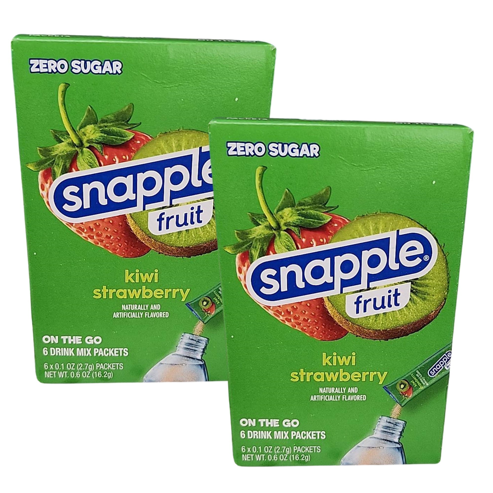 Snapple Singles To Go Powdered Drink Mix Kiwi Strawberry Flavored ...