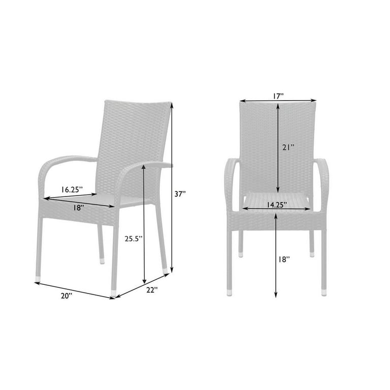 Morgan stacking patio dining chair store