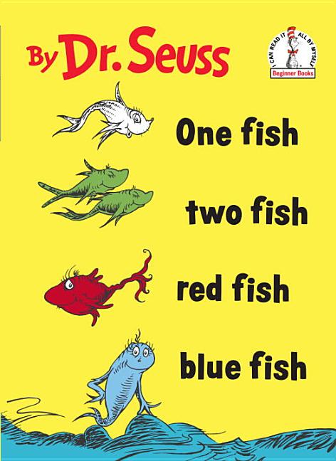 Beginner Books r One Fish Two Fish Red Fish Blue Fish Hardcover Walmart Walmart Beginner Books r One Fish Two Fish Red Fish Blue Fish Hardcover Walmart Walmart