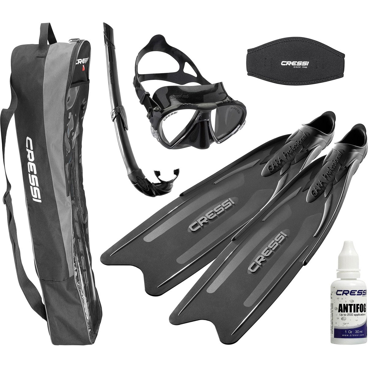 Cressi Cressi Gara Professional Set 2.0 - Walmart.com