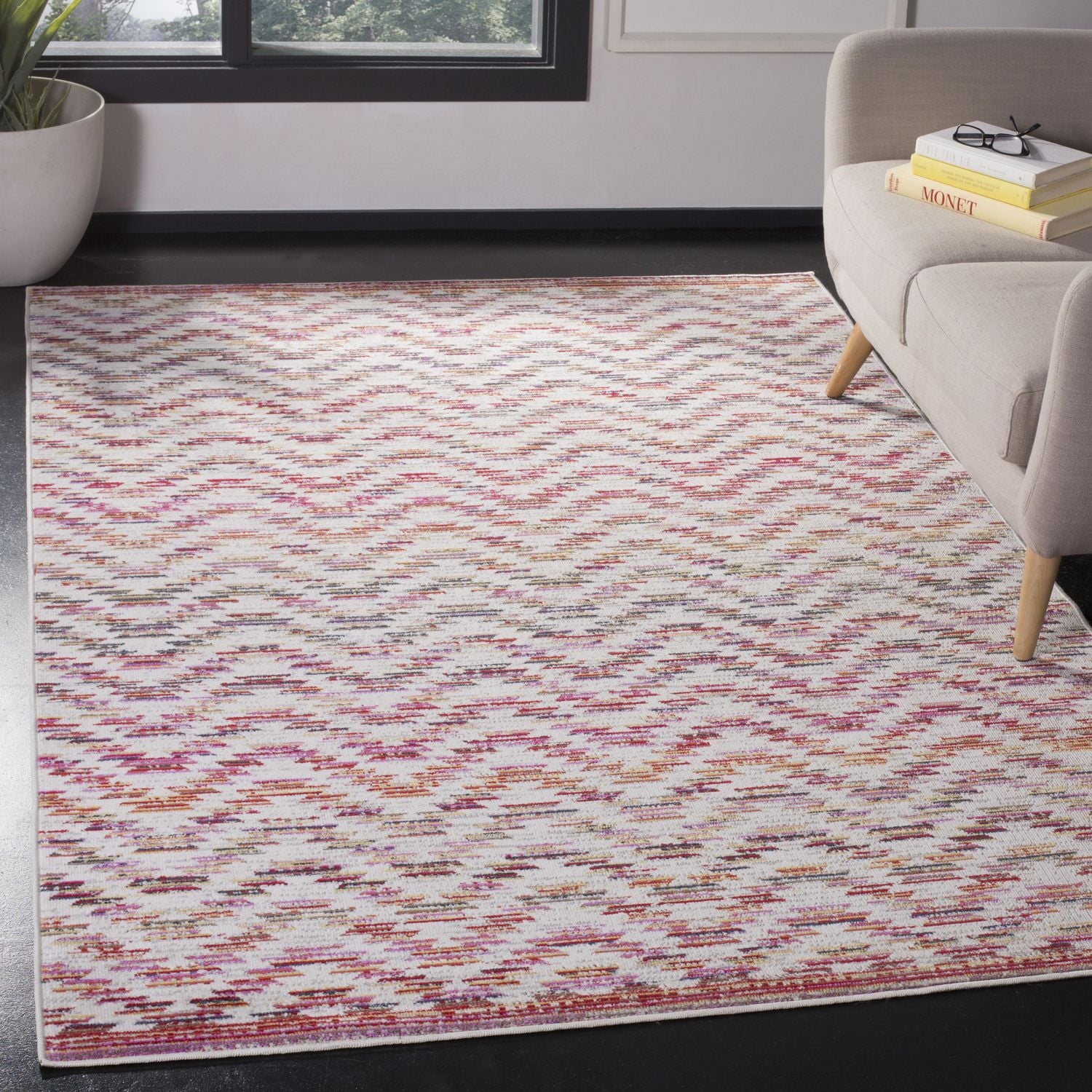 Click here for Safavieh Montage Rayen Geometric Outdoor Area Rug... prices