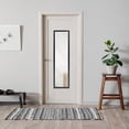 Mainstays 13x49 Black Rectangle Large Wall Mirror for Bathroom or ...