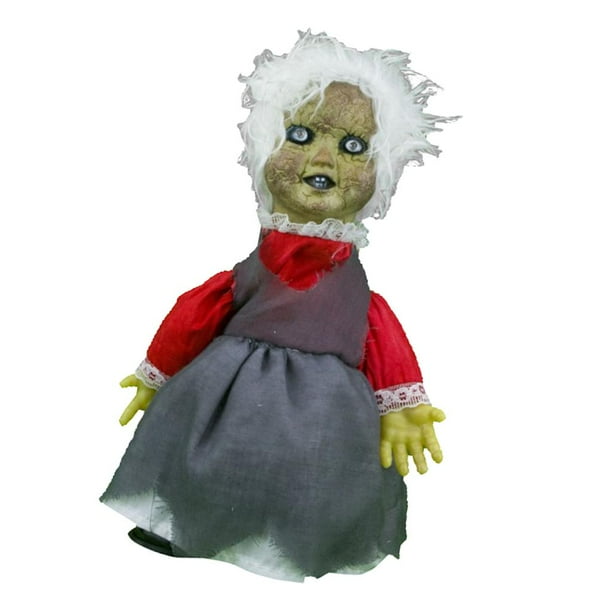 Caminando Y Gritando Old Woman Figure Halloween Prop Party Decoration ...