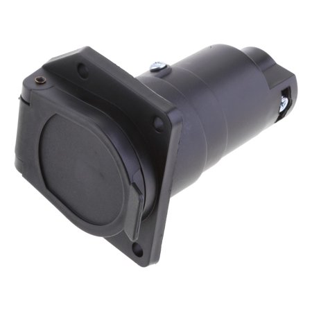 7 way round connector female rv light connector,trailer connector ...