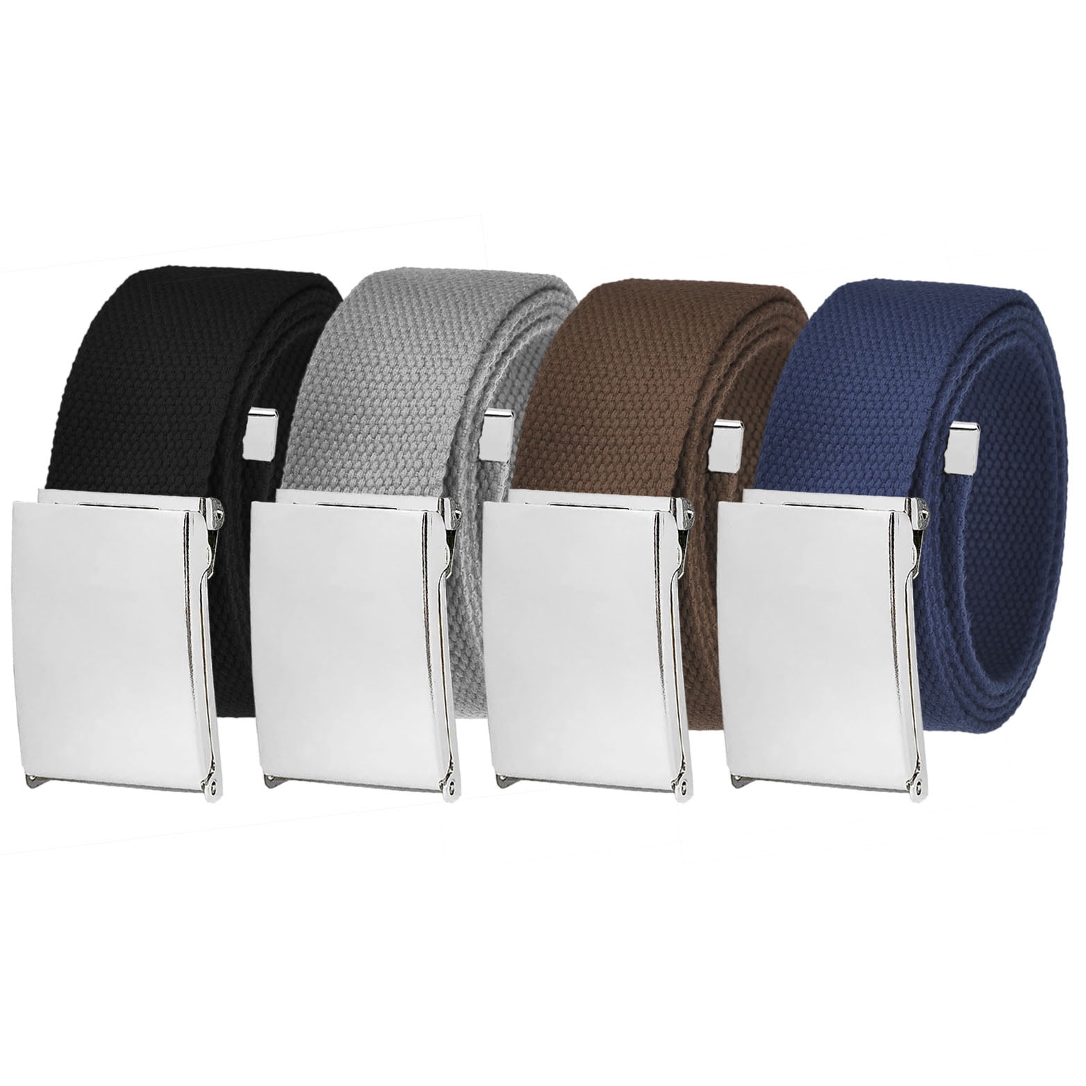 Men's Essentials Adjustable Belt Pack High Strength Canvas Web Belt ...
