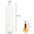 10 Sets 400ml Lamb Feeding Bottle with 20 Nipples, Plastic Goat Milk ...
