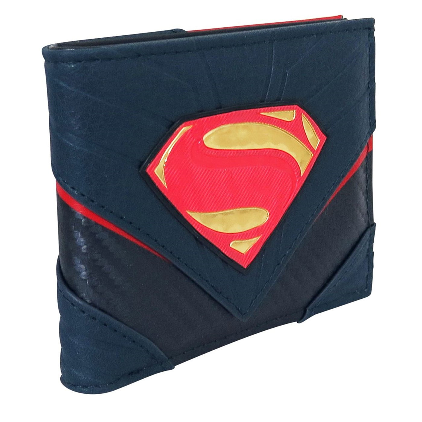 Superman Logo Carbon Fiber Men's Bi-Fold Wallet - Walmart.com