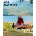 3 Inch Memory Foam Camping Mattress, Dual Layer Thick Sleeping Camp Pad ...