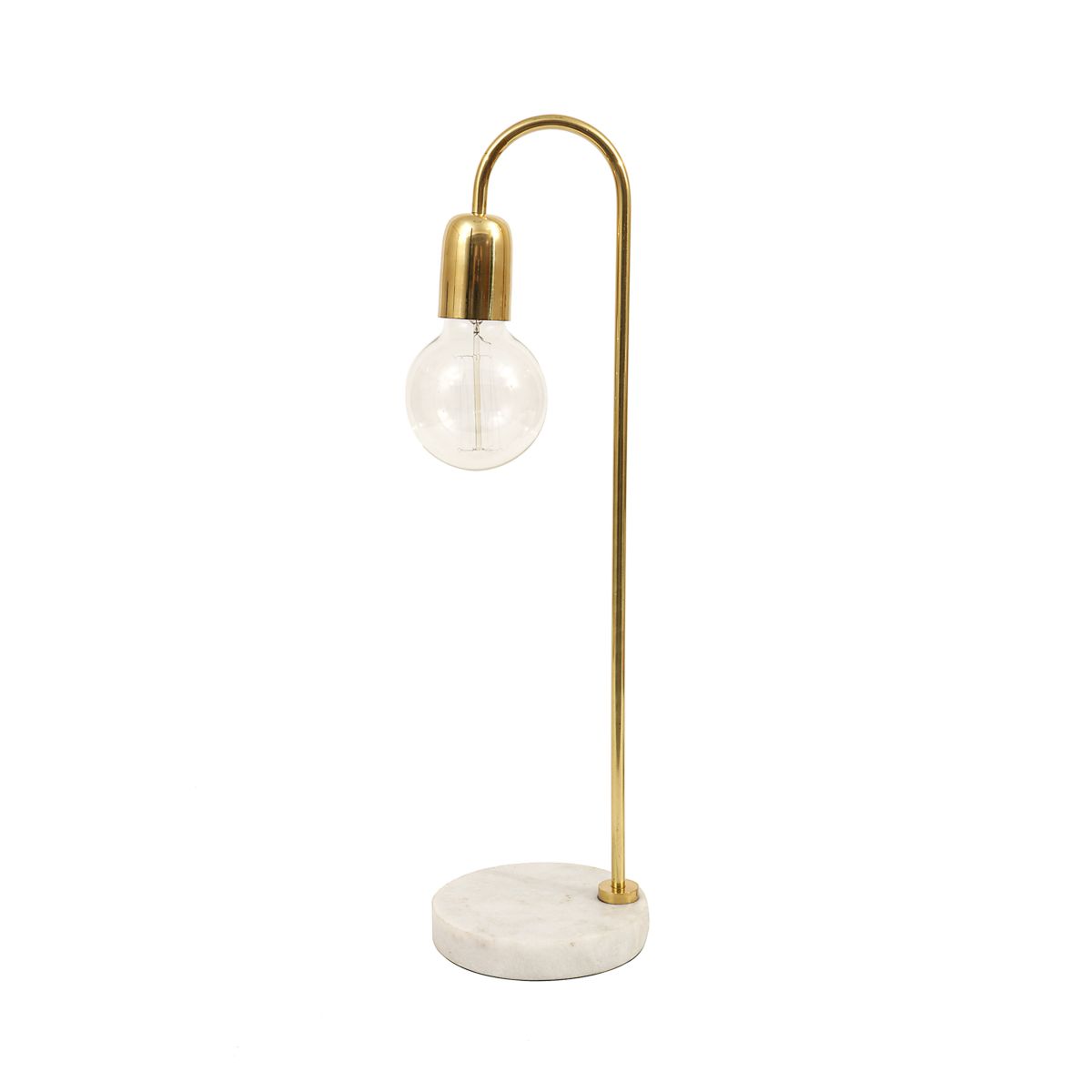 Bloomingville Marble Base Table Lamp (Gold) - Walmart.com - Walmart.com