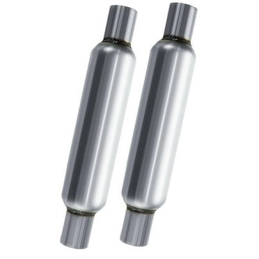 Pypes Performance Exhaust MVR200S M-80 Series Muffler; 2.5 in. Round ...