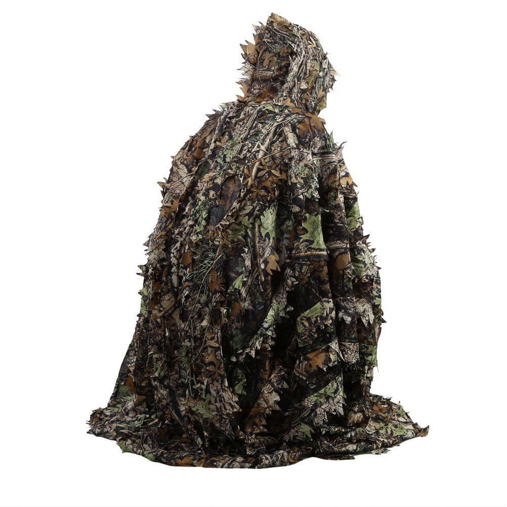 Click here for Estink Camouflage Rain Poncho 3d Leaves Ghillie Po... prices