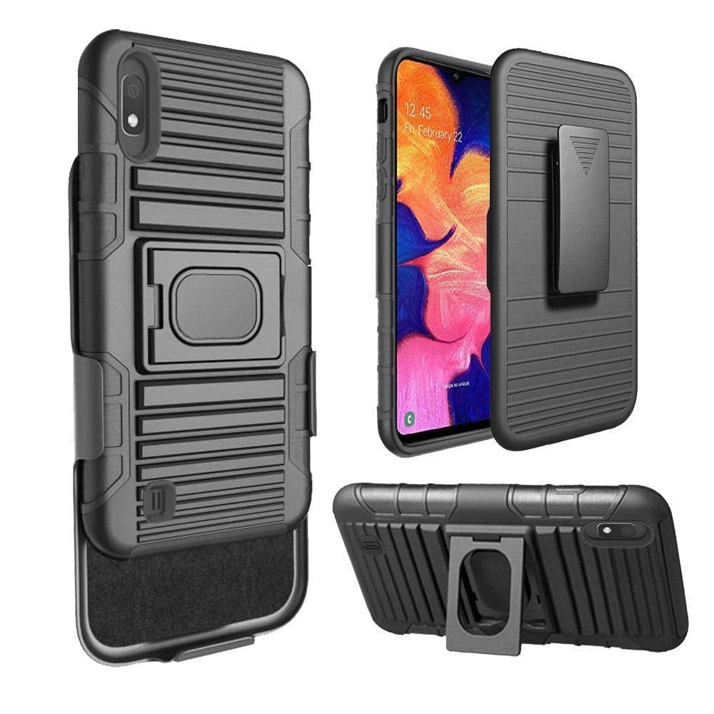 Compatible for Samsung Galaxy M30 Case, SOGA Belt Clip Holster Defender ...