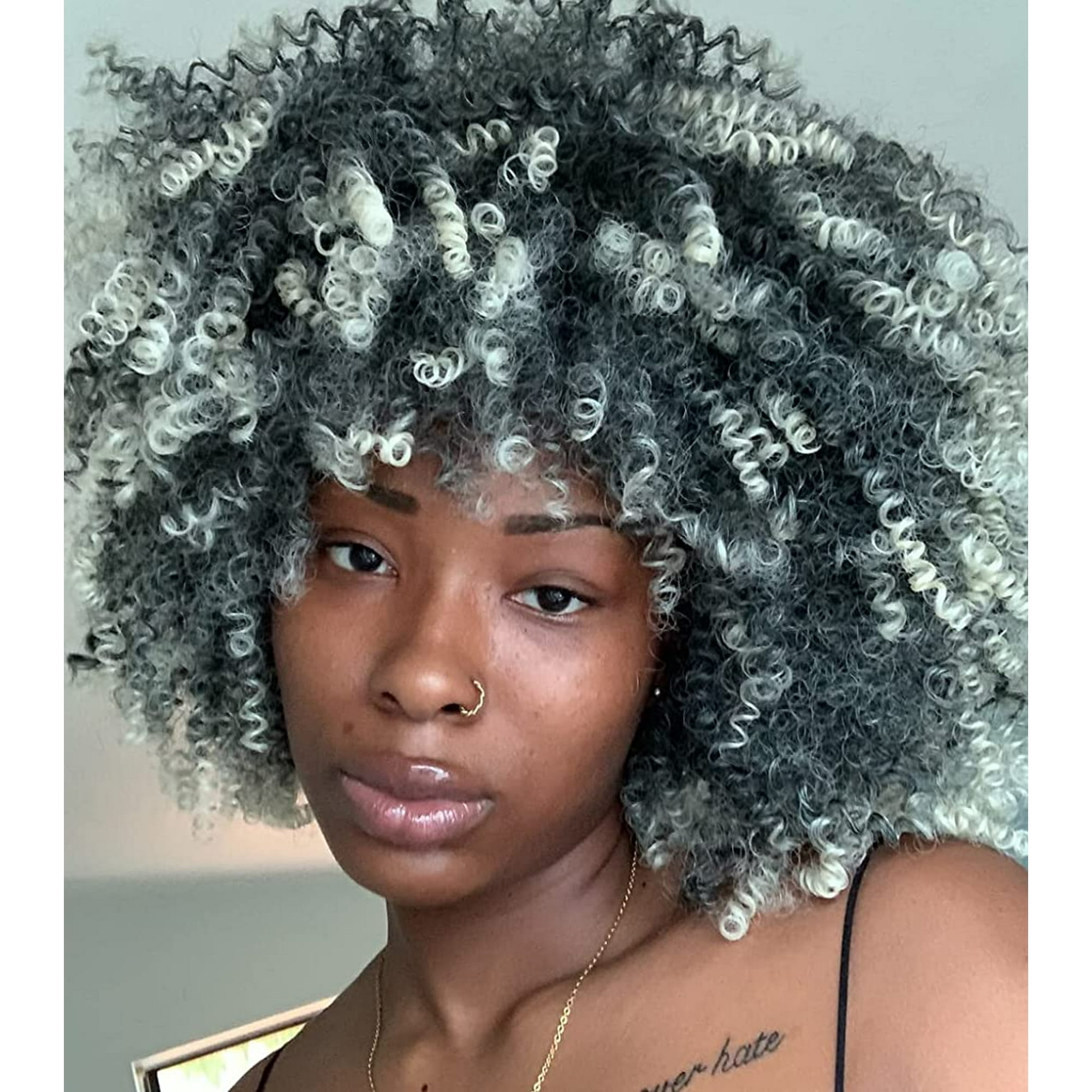 Womens Short Curly Wavy Hair Wig Sexy Lady Full Wigs Fiber Hair