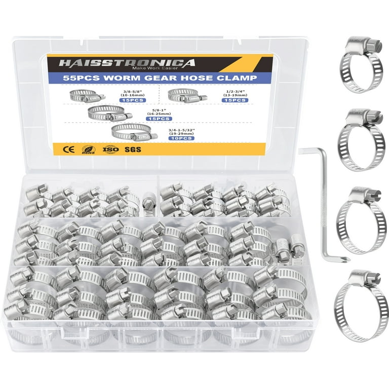 Auto Hose Clamps Stainless Steel