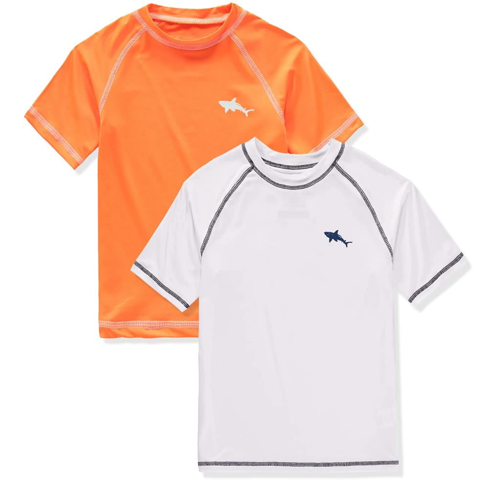 Big Chill Boys 4-7 Shark Rash Guard Short Sleeve, 2-Pack - Walmart.com