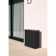 Outdoor Trash Can with Lid – All-Weather Waste Bin for Patio, Pool ...