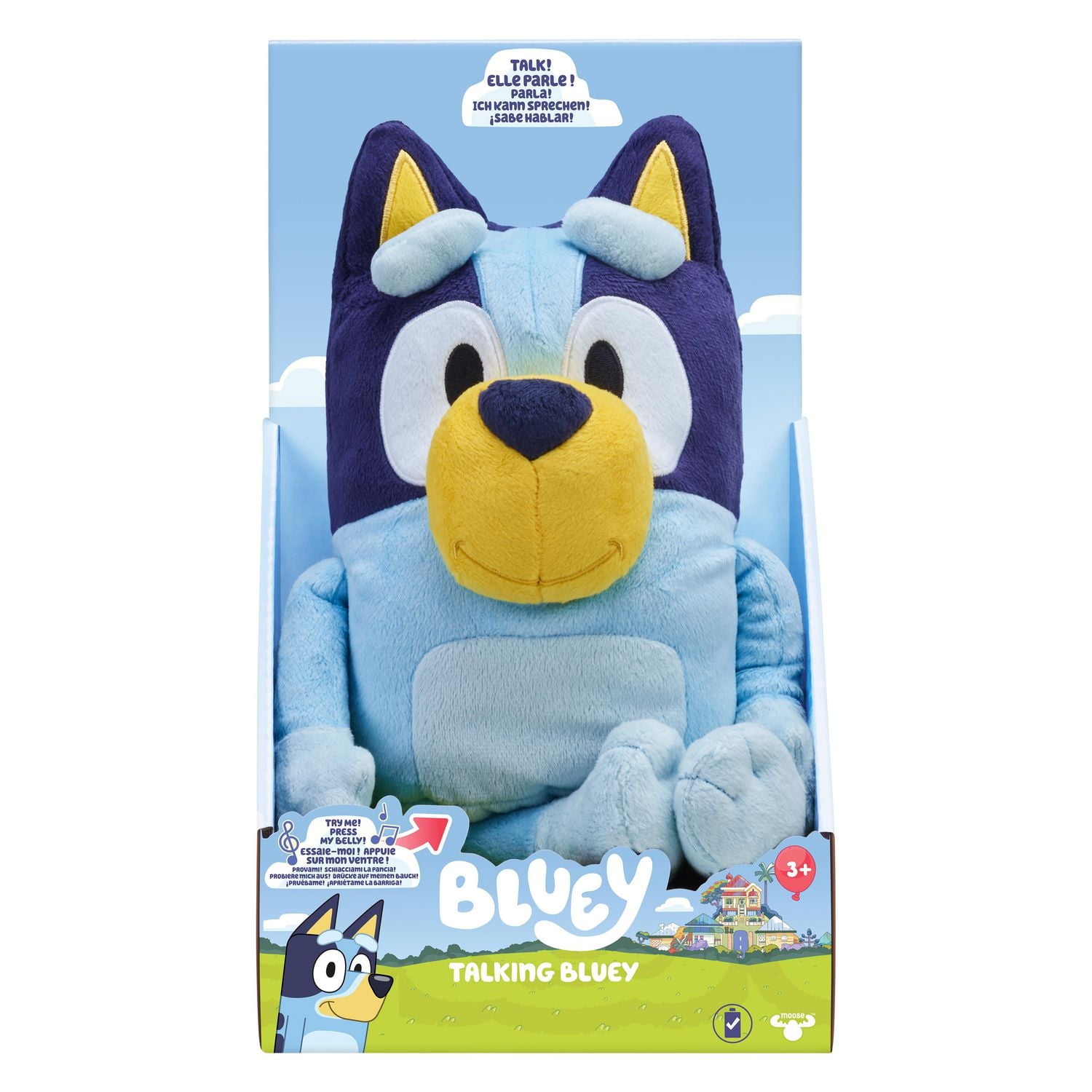Click here for Blueys Talking Bluey Plush prices