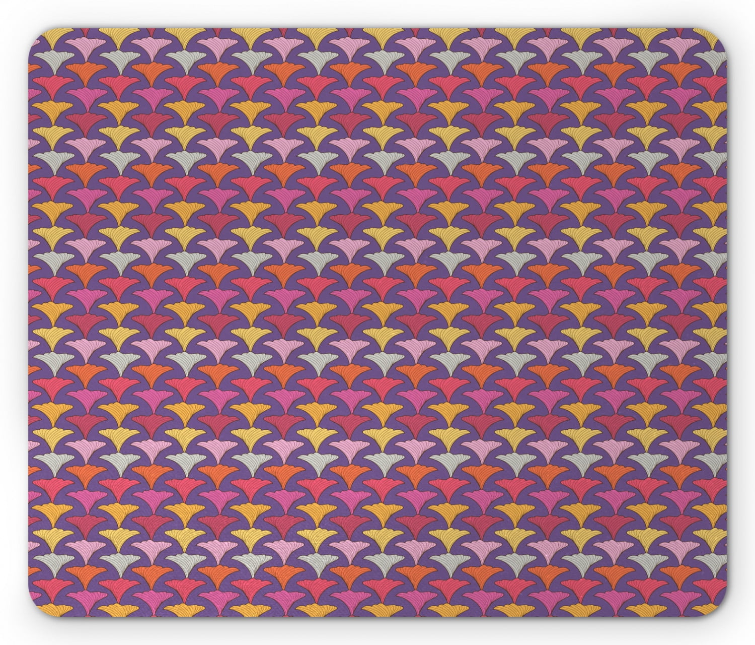 Abstract Mouse Pad, Quirky Retro Inspired Repetitive Pattern with ...