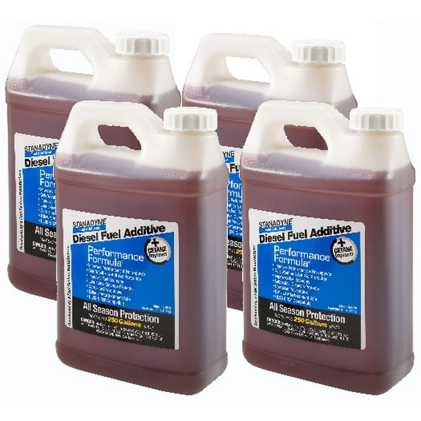 Stanadyne Performance Formula Diesel Fuel Additive 4 Pack of 1/2 Gallon ...