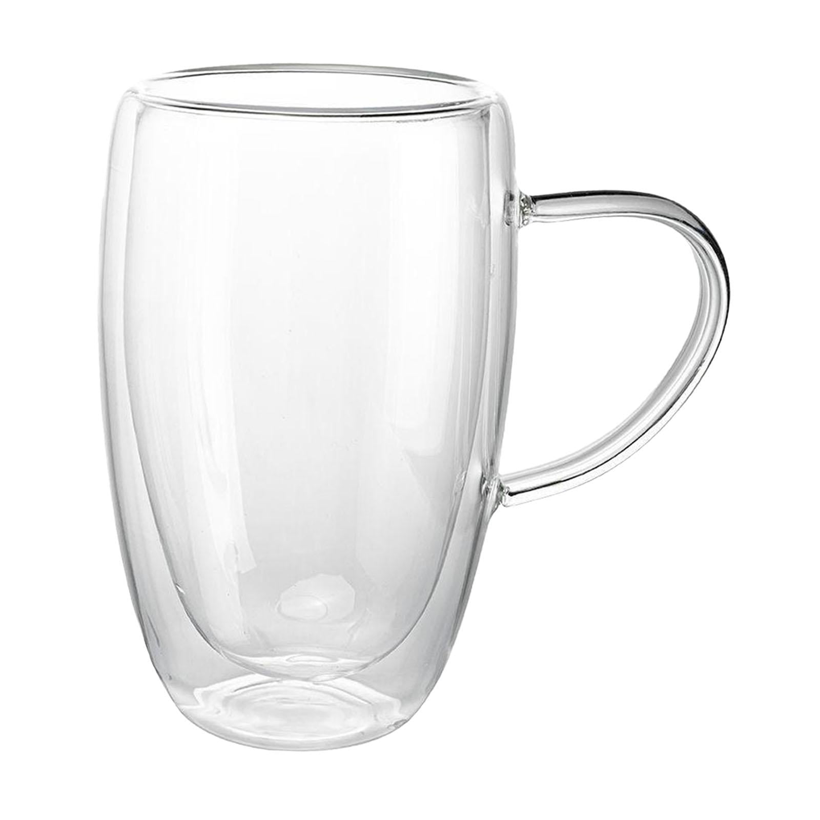 Click here for Dolity Double Walled Glass Coffee Mug Modern With... prices