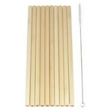 BambooMN Reusable Bamboo Drinking Straws - Eco Friendly Plastic ...