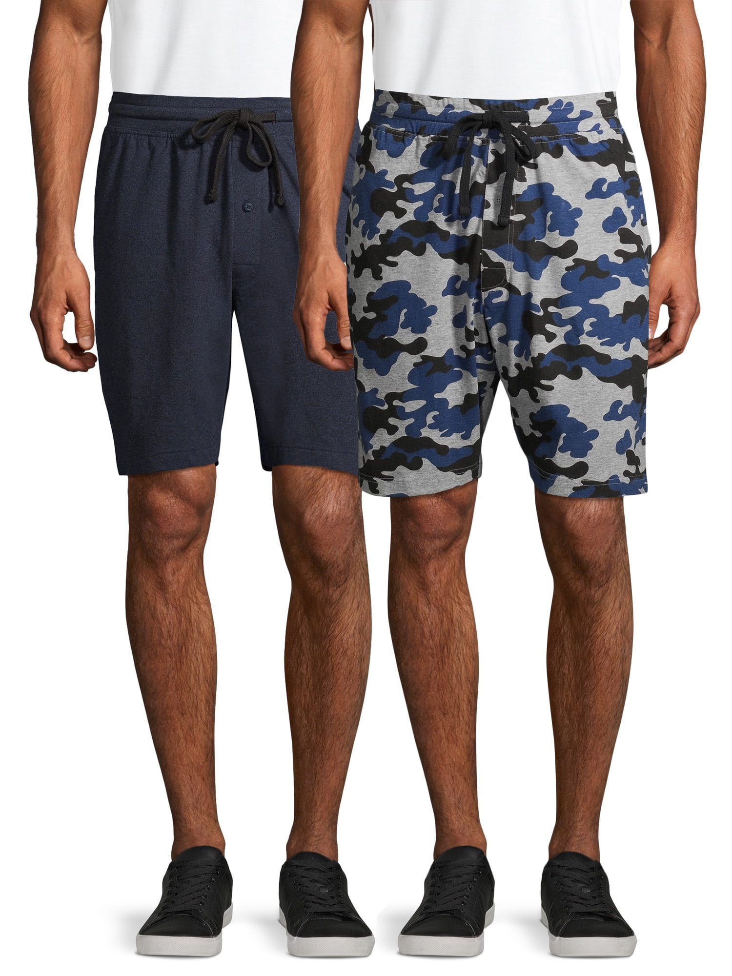 Hanes Hanes Mens 1901 2 Pack Jersey Knit Pajama Short