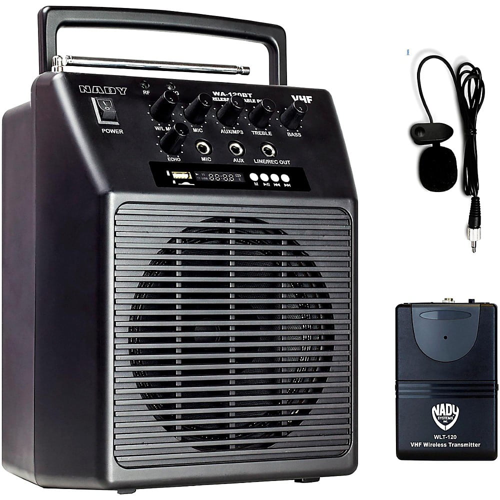 Nady WA-120BT LT Portable Wireless PA System - Walmart.com