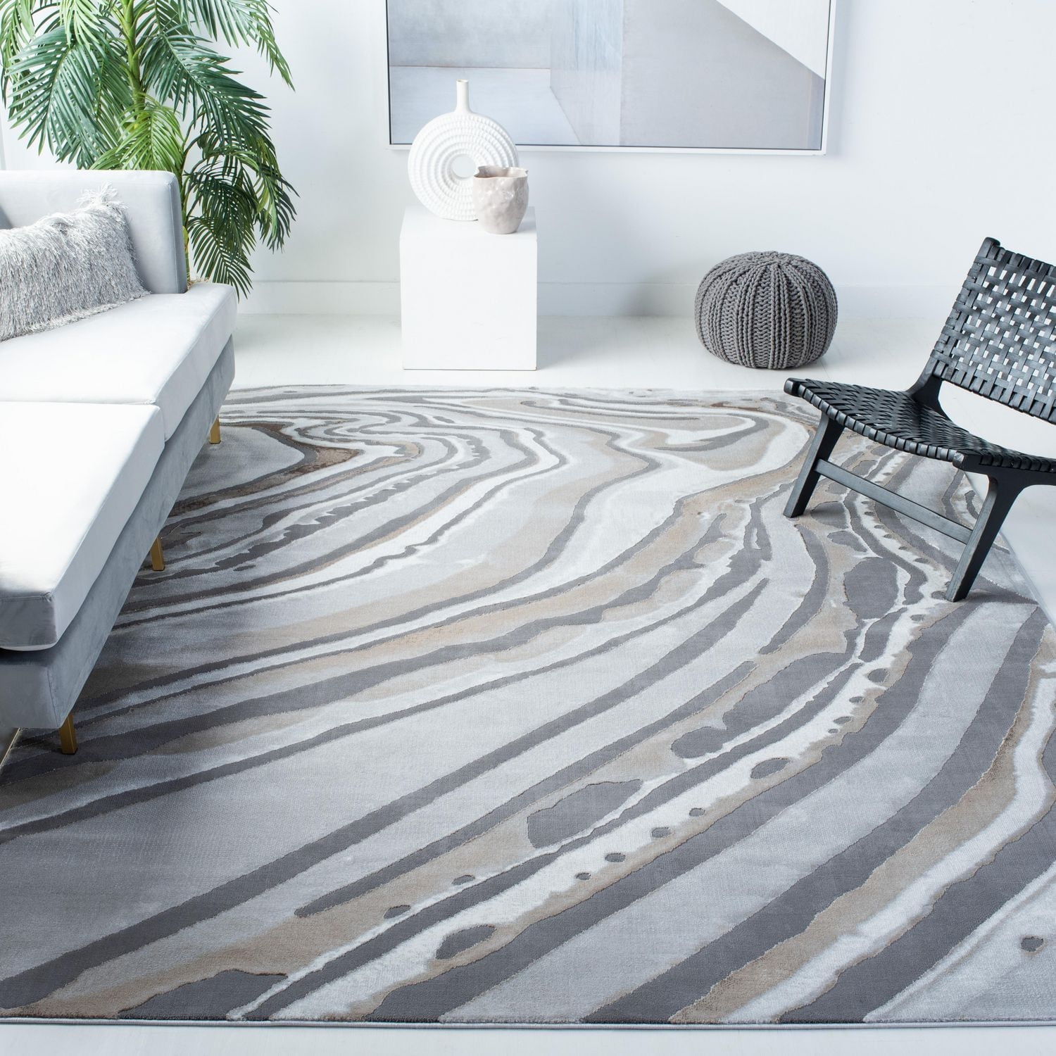 Click here for Safavieh Craft Millse Abstract Swirls Area Rug 8 F... prices
