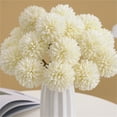 Artificial Chrysanthemum Single Stem Flowers, Realistic Faux Floral ...