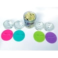 8 Pcs Mason Jar fermenting Lids, silicone Fermenter Caps Pickle Pipes ...