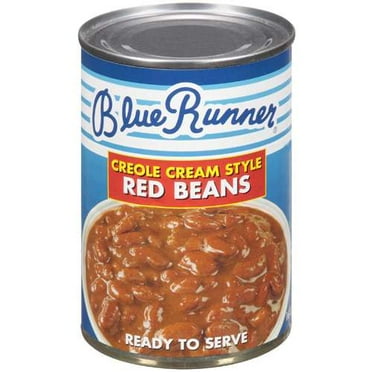Blue Runner Creole Cream Style Navy Beans, 27 oz can, Heat and Serve ...