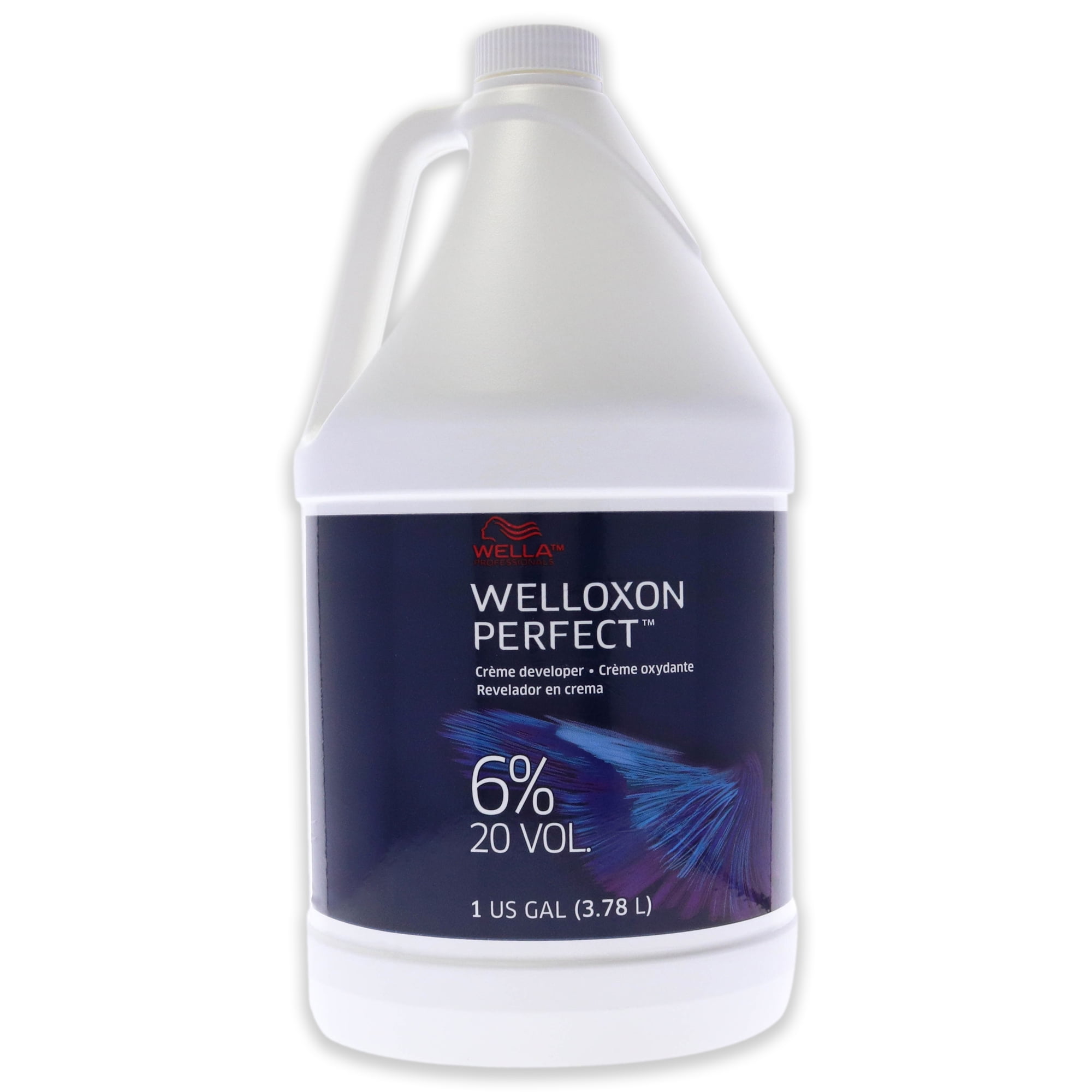Wella Welloxon Perfect 6 Percent 20 Volume Cream Developer, 1 Gallon ...