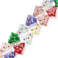 2Strand Handmade Bumpy Glass Beads Strands Mixed Color 16~16.5x14.5 ...