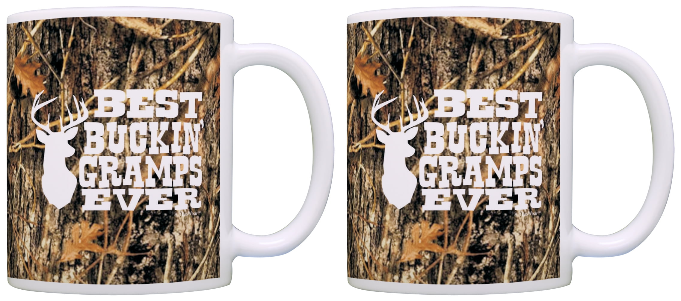 Thiswear Fathers Day Ts Hunting Camo Best Buckin Gramps Ever 11