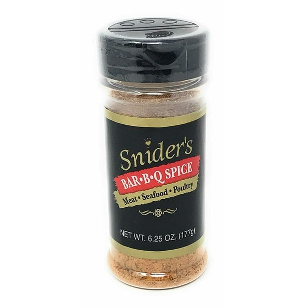 Snider's Traditional BBQ Spice Seasoning, 6.25 oz - Walmart.com