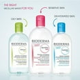 Bioderma Sensibio H2O Micellar Water - Makeup Cleanser & Removing - Refreshing for Sensitive ...