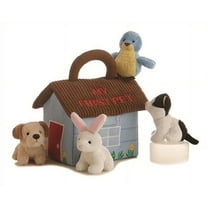 Animal House Baby Farm Play Set - Barnyard Animals with Sounds, Soft ...
