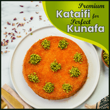Harveast Shredded & baked Kataifi (kadayif) 8 Ounces (227g), Ready to ...