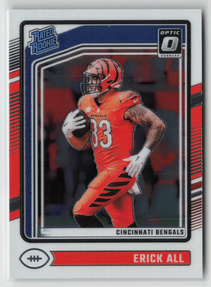 2024 Panini Donruss Optic Rated Rookie Erick All #233 - Walmart.com