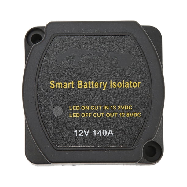 Dual Battery Isolator Kit,12V 140 Amp Dual Amp Dual Battery Isolator ...