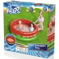 Bestway: H2OGO!Sweet Strawberry Pool - 66" x H15" - Inflatable 3-Ring ...
