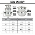 Stainless Steel Mixing Bowls With Lids Set, 5 Sizes Nesting Mixing ...