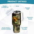 40 oz Stainless Steel Tumbler Vacuum Insulated Leak Proof Stainless ...