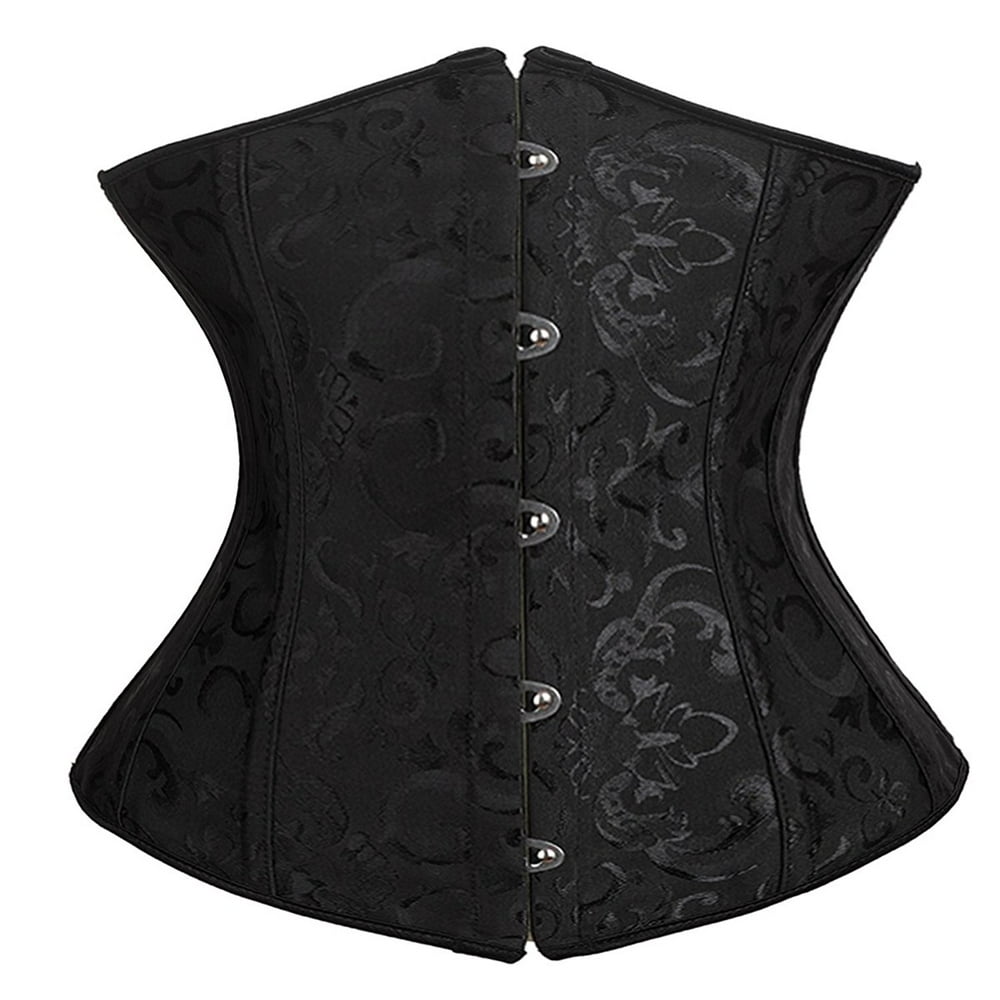 MISS MOLY - MISS MOLY Women Lace Up Boned Corset Bustier Waist Cincher ... MISS MOLY - MISS MOLY Women Lace Up Boned Corset Bustier Waist Cincher ...
