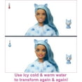 Barbie Toys: Cutie Reveal Snowflake Sparkle Fashion Doll with Husky ...