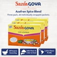 Goya Foods Sazón Seasoning With Azafran 3.52 Ounce (Pack Of 3 ...