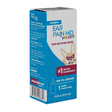 Eosera EAR PAIN MD FOR KIDS Max Strength Lidocaine Pain Relieving Drops ...