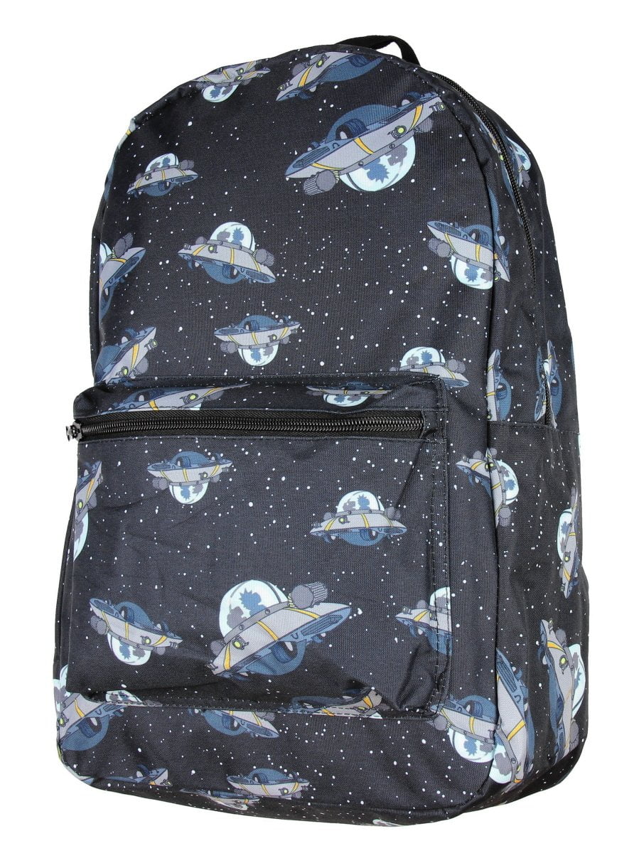 Rick and Morty UFO Space Cruiser Backpack - Walmart.com