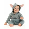 Disney Newborn Baby Boys Cosplay Stitch Hooded Bodysuit and Pants, 2 ...
