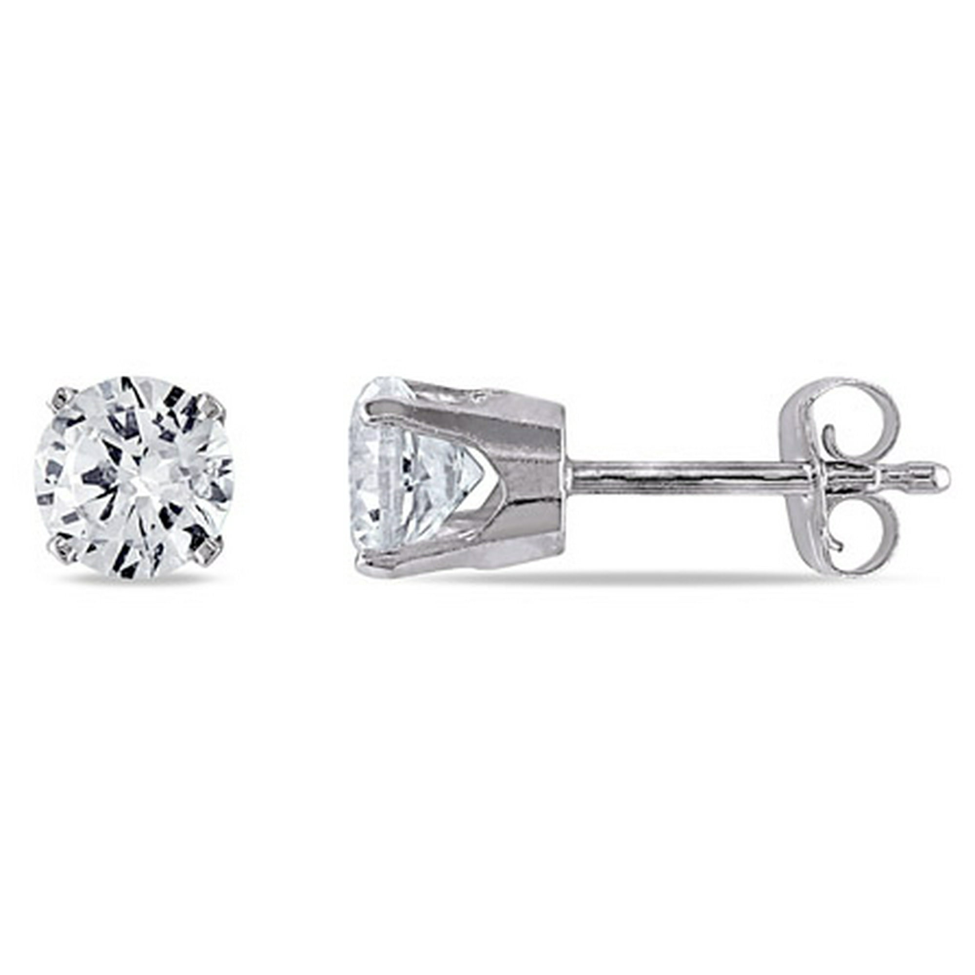 Click here for Miabella Created White Sapphire Stud Earrings In 1... prices
